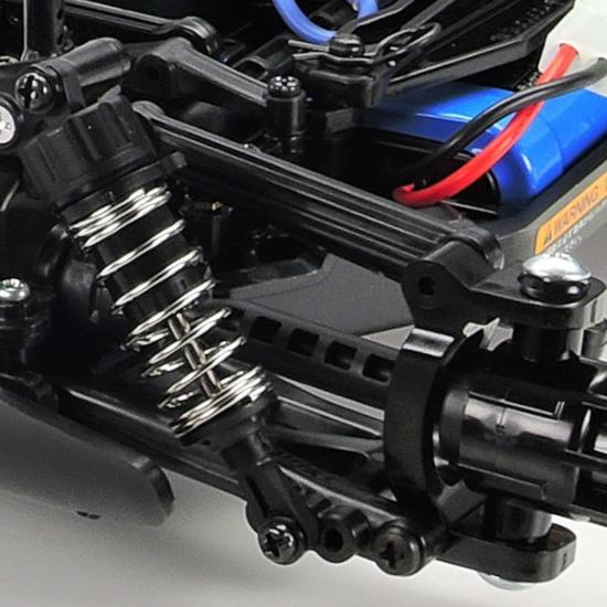 47446L |Tamiya buggy 1/10 éléctrique Plazma Edge 2 Gun Métal pré-peint ...