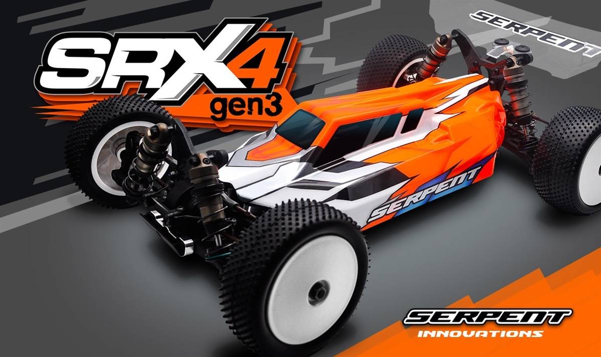 SER500015 | SERPENT SRX4 GEN3 4WD 1/10 EP