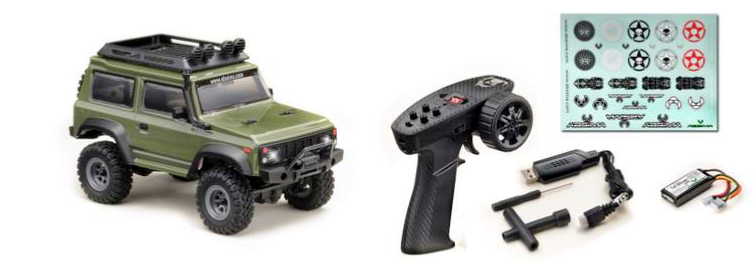 10023 | Absima Micro Crawler Jimny 1/24 RTR vert