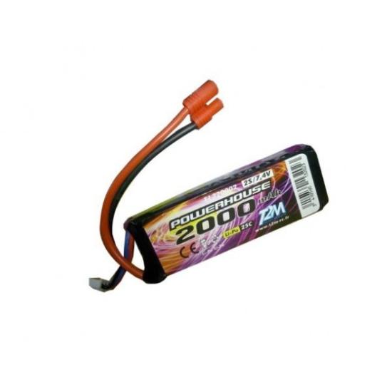 T1320002 | ACCU LIPO 2S 2000MAH 7.4V T2M